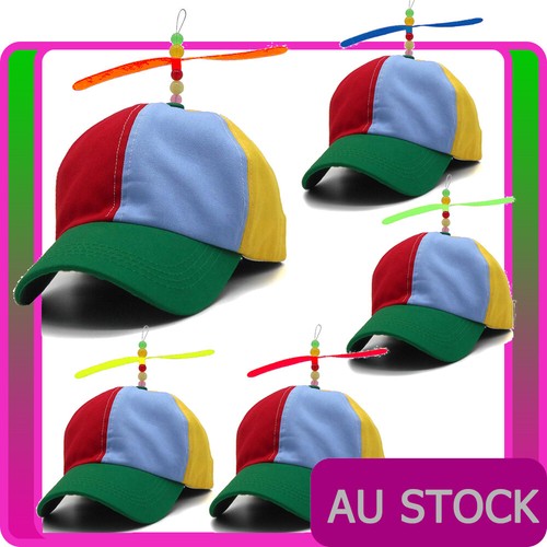 Mens Tweedle Dum Tweedle Dee Hat Propeller Beanie Ball Helicopter Cap ...