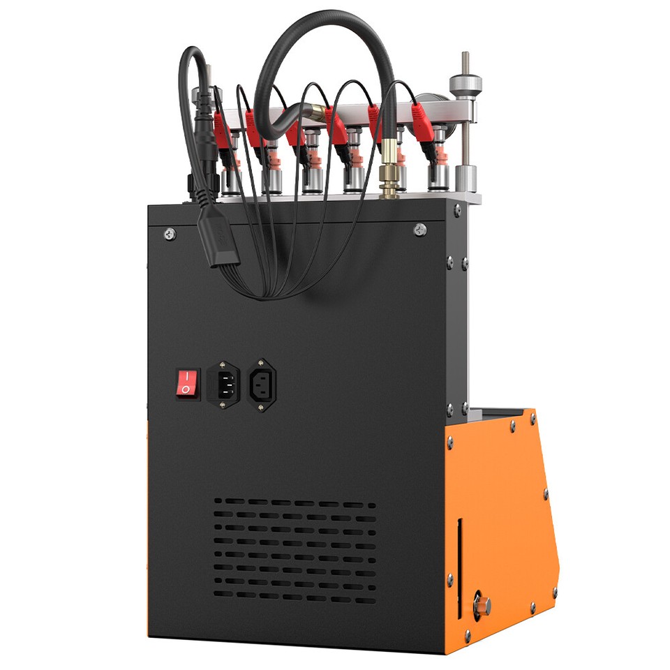 Ultrasonic GDI Fuel Injector Tester Cleaner kit Cleaning Machine 6 ...