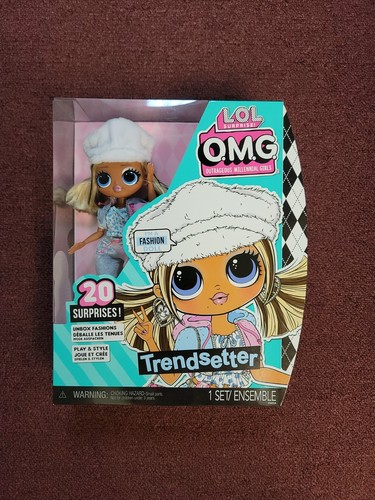 Buy LOL Surprise OMG Trendsetter Fashion Doll with 20 Surprises Online ...
