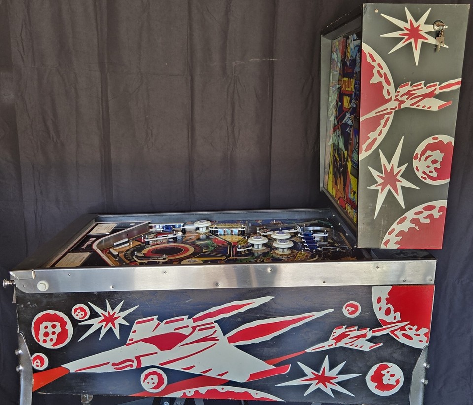 Restored Stellar Wars Widebody Pinball Machine (Williams) 1979 | eBay