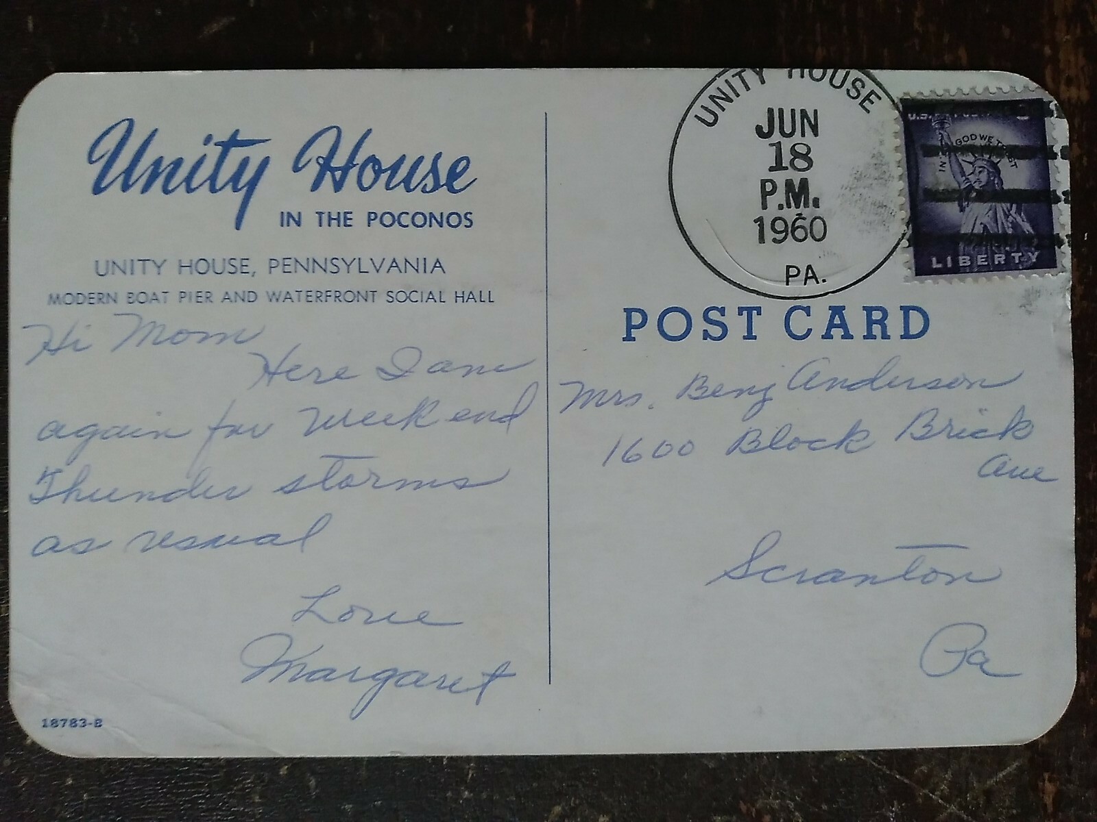 Unity House in the Poconos, PA, Modern Boat Pier & Waterfront Social ...