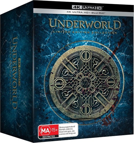 Underworld - 5 Film Collection [4K Ultra HD] (Region Free) Limited ...