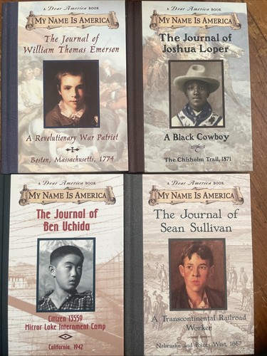 My Name Is America/ Scholastic Book Series, Set Of 4 Books In Original ...