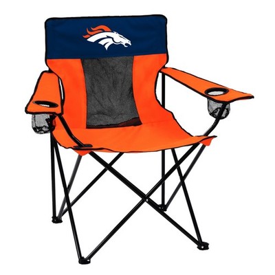 Denver Broncos NFL Elite Portable Folding Tailgate/Outdoor Chair-New | eBay