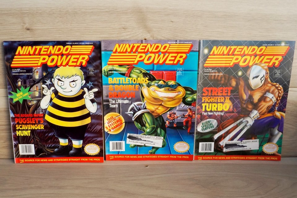 20 Early Nintendo Power Magazines, 1988-1993, Vol 3 - 55, Mixed Lot ...