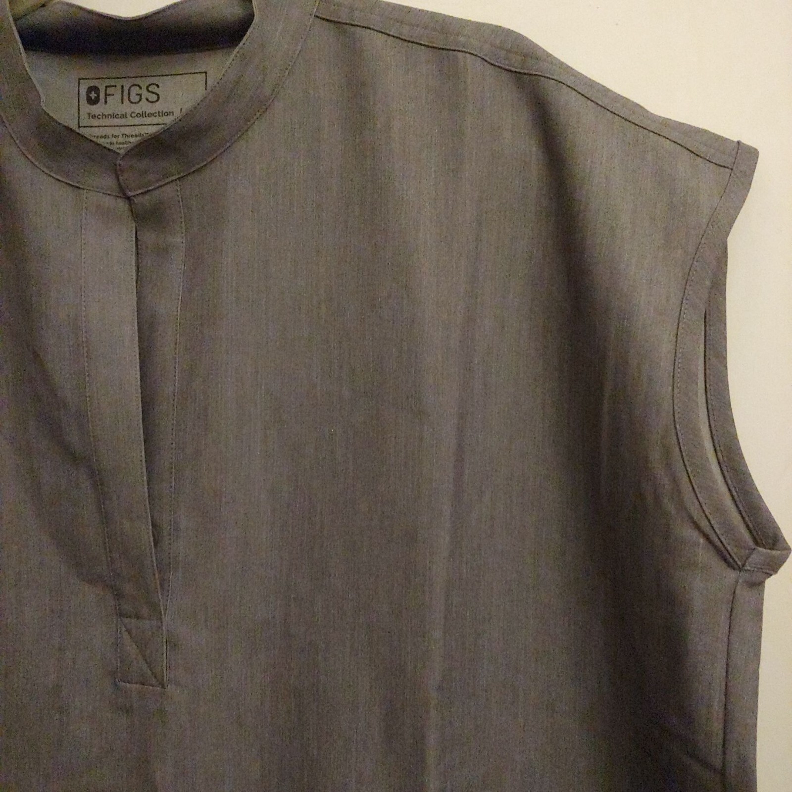 Figs Rafaela technical collection oversized gray Scru… - Gem