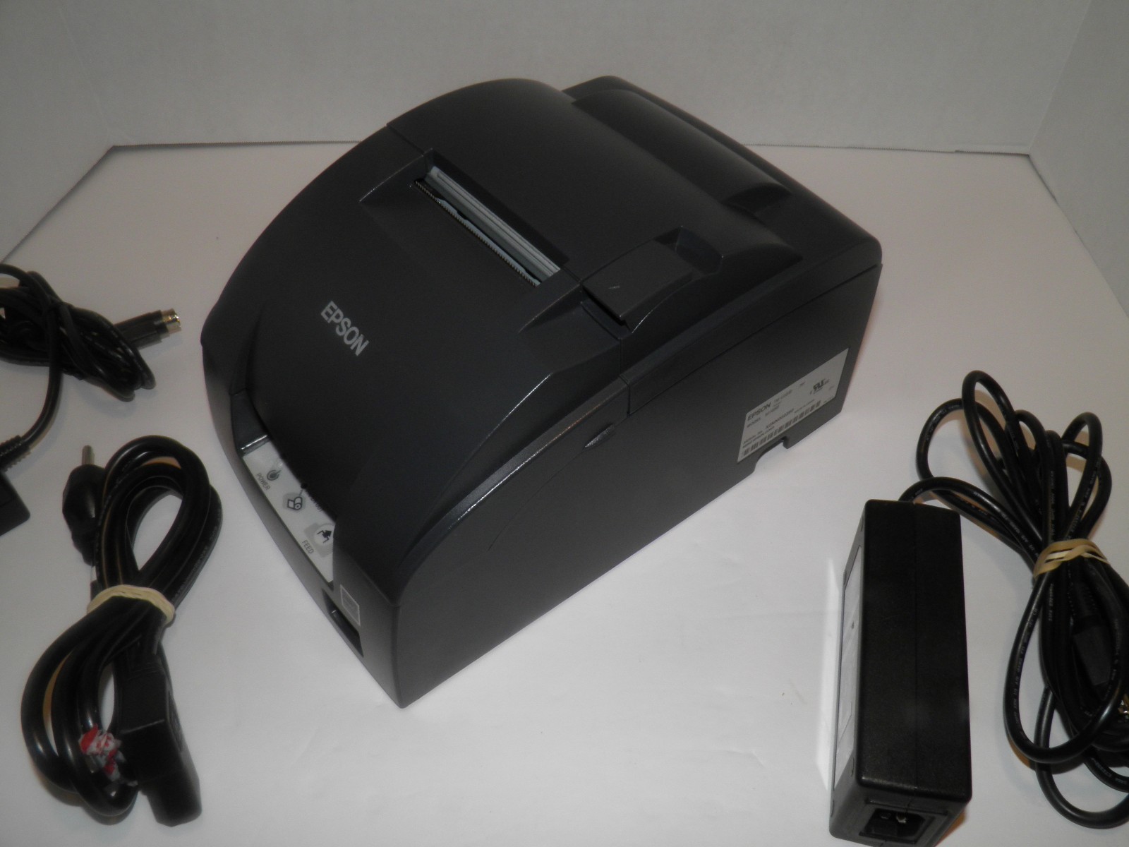 EPSON TM-U220B (663) M188B Kitchen/Bar POS Receipt Printer Ethernet w ...