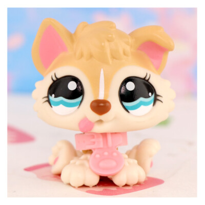 Mini Pet Shop LPS Baby Husky 1013 with Collar Who Love LPS Great Gifts ...