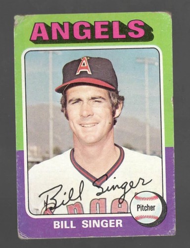 1975 Topps Bill Singer California Angels #40 Poor | eBay