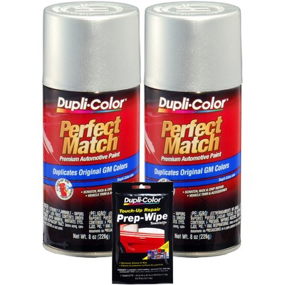 Duplicolor Kit BGM0501 + PW100, Aerosol Paint GM WA519F, Metallic ...