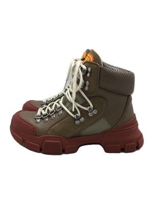 GUCCI Other Boots 36 Brown Flash Trek High Top Sneakers Used | eBay