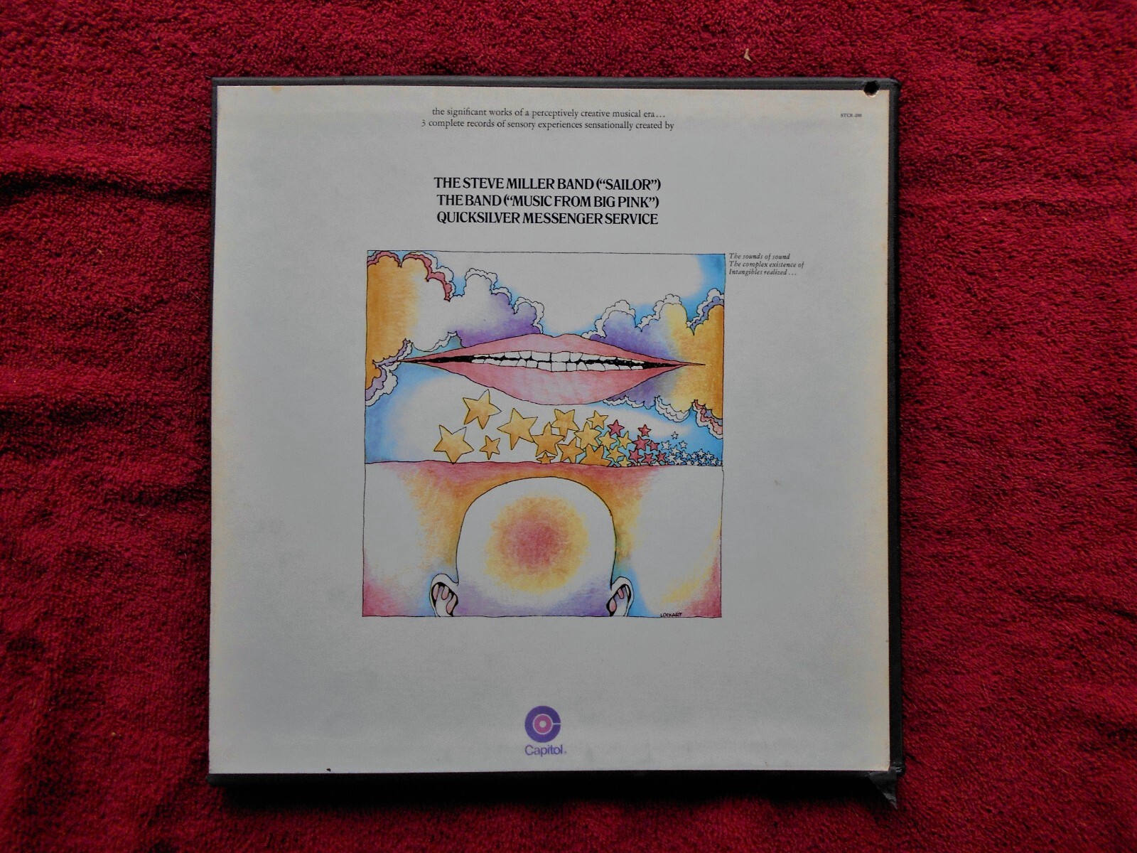 STEVE MILLER BAND QUICKSILVER MESSENGER SERVICE THE BAND 3 LP BOX SET ...