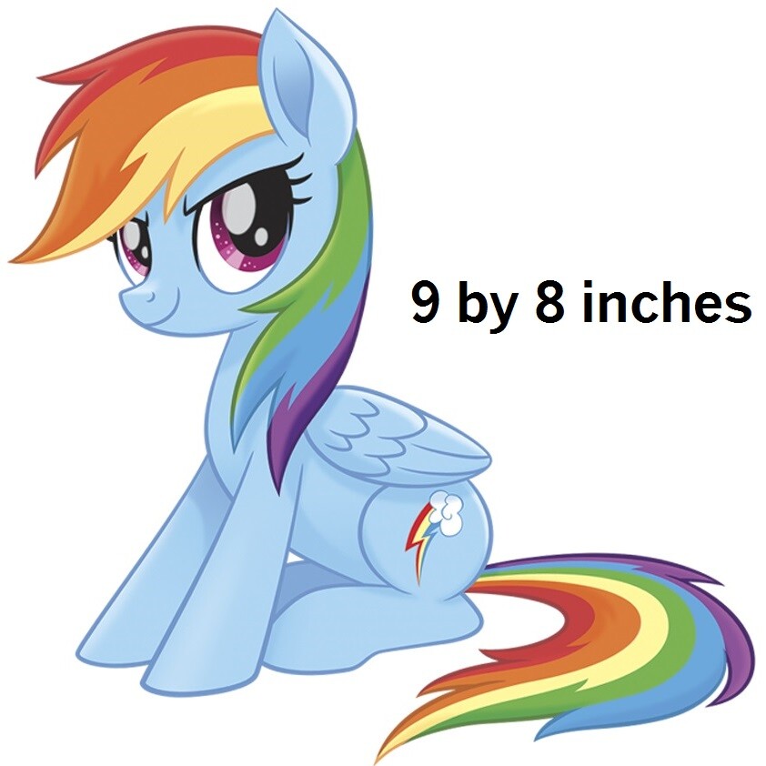 32 STYLES My Little Pony Wall Decal MLP Sticker Girls Room Nursery ...