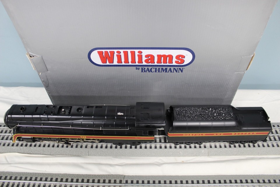 Williams O Gauge N & W J Class 746 Locomotive & Tender #40399 | eBay