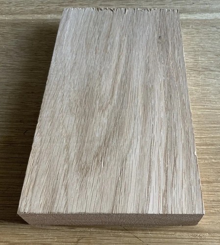 OAK Hardwood Planed Timber Offcut - 21.5 x 12 x 2.9cm - Wood DIY Crafts ...