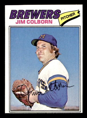 1977 Topps Baseball #331 Jim Colborn EX/MT *d4 | eBay
