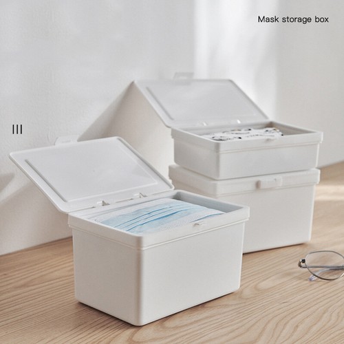 Mask Storage Box Household Dustproof Sealed Large-Capacity Box ...