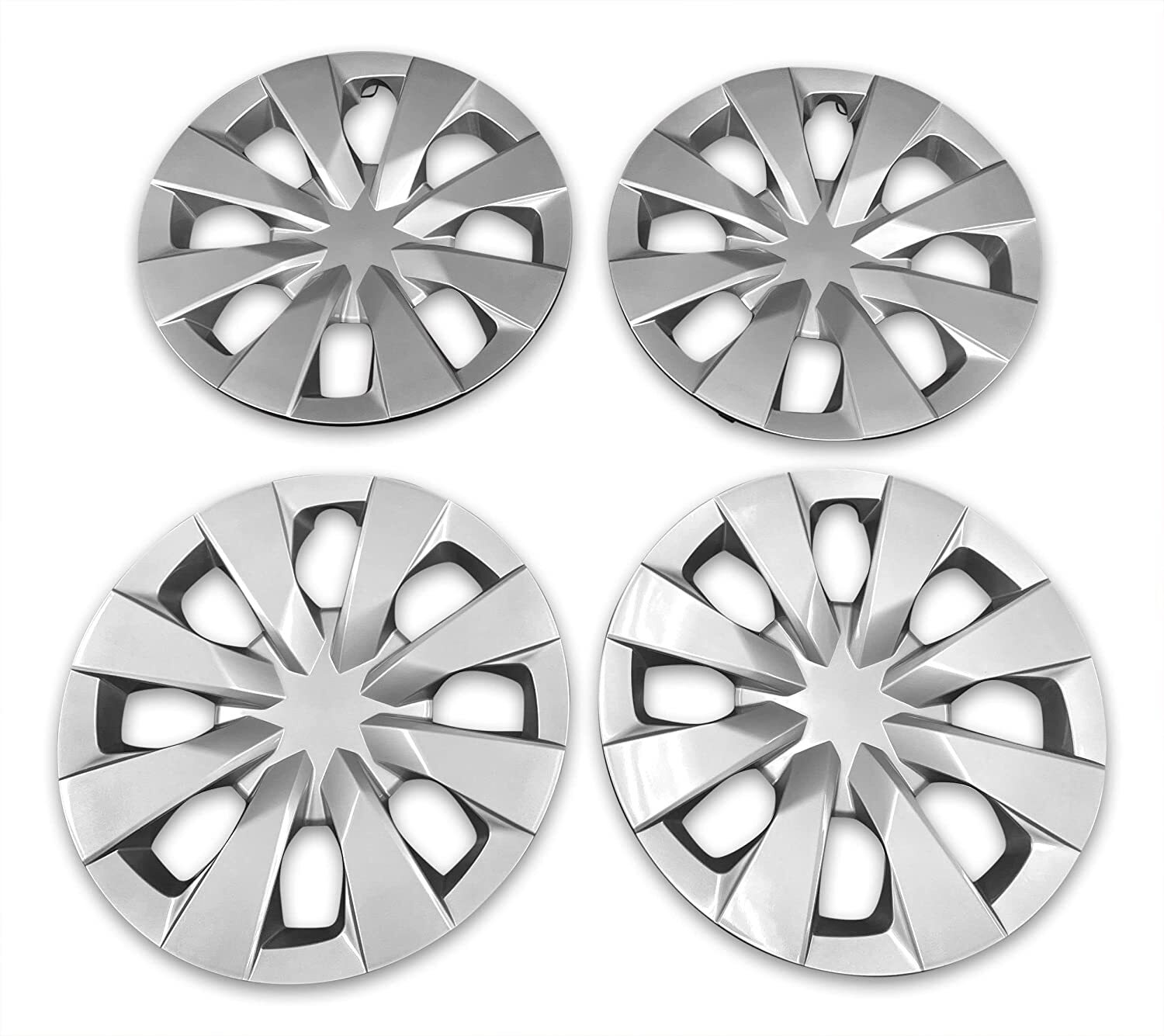15 inch Hubcap for 2019-2021 Toyota Corolla Wheel Cover Silver-Set of 4 ...