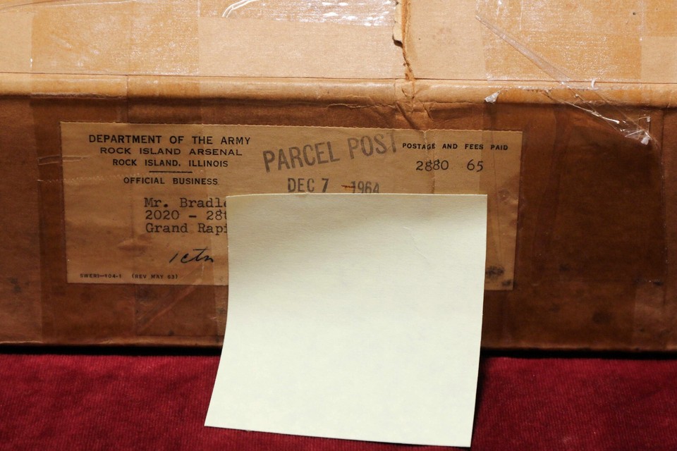 US WW2 M1903A3 Rifle Barrel, Paper wrapped and sealed, New in Wrapper ...