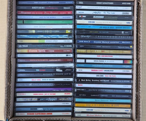 Bulk Lot All Genre Used Music CDs Quantity 150 For Market Resale | eBay