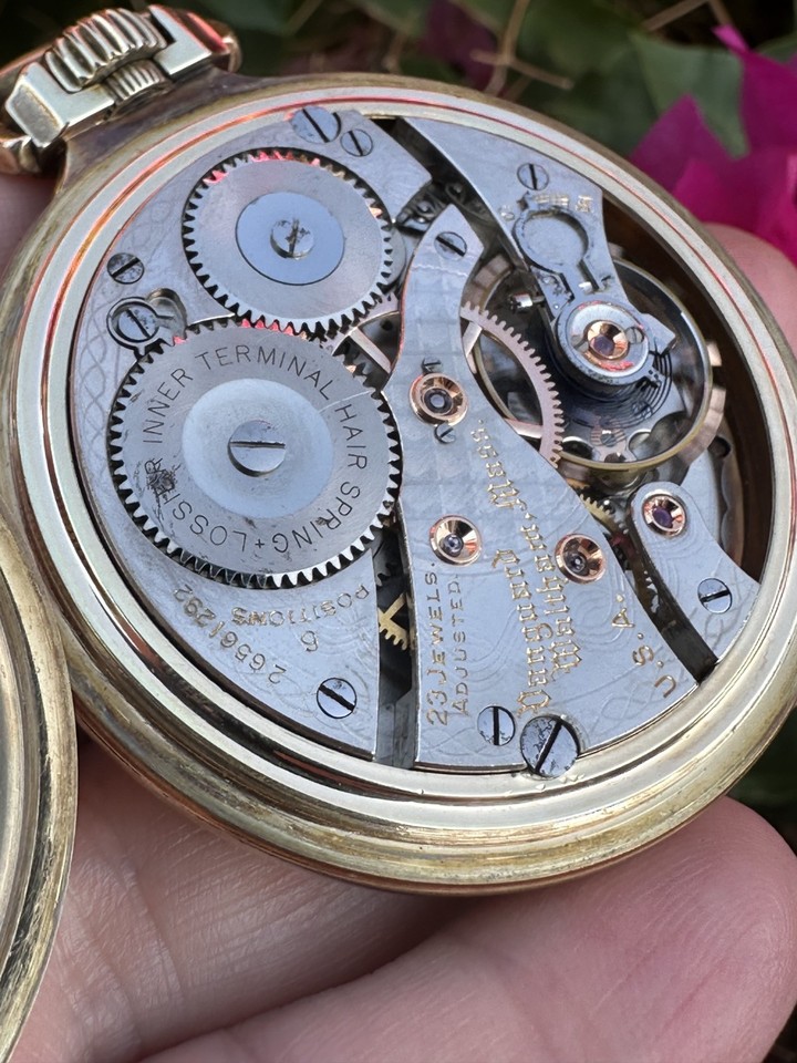 Vintage Waltham Railroad Watch 19k Gold Filled Estate | eBay