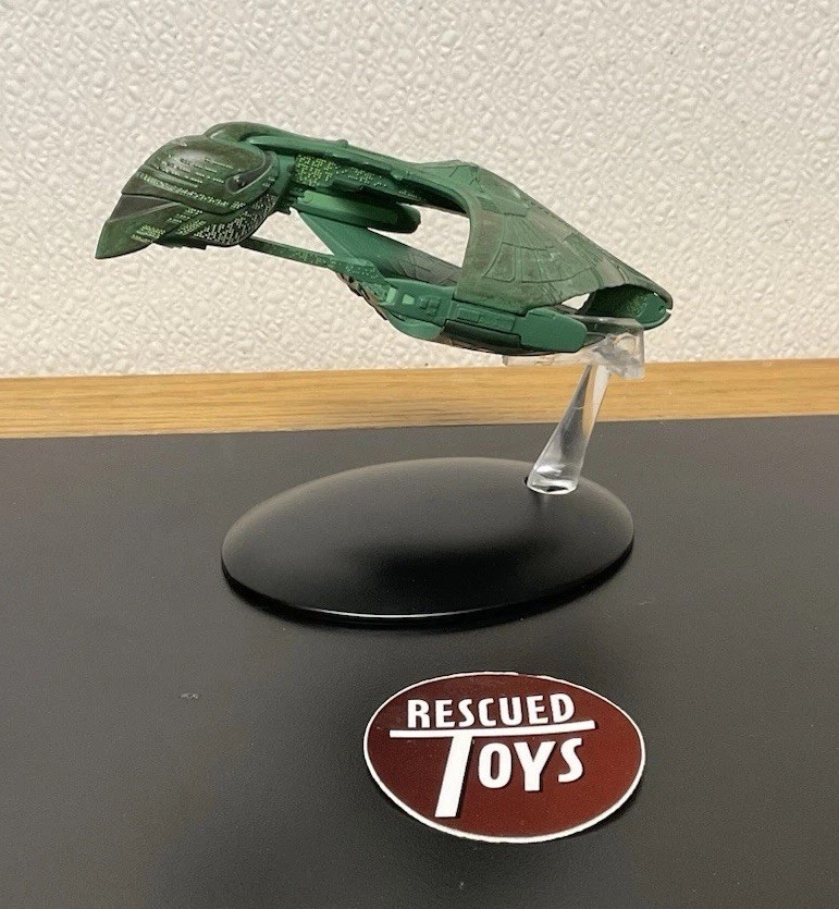 Eaglemoss Star Trek The Next Generation Romulan Warbird Ship & MAGAZINE ...