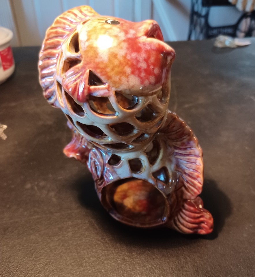 Ceramic Fish-Shaped Candle Holder Tealight Votive Fragrance Decor | eBay