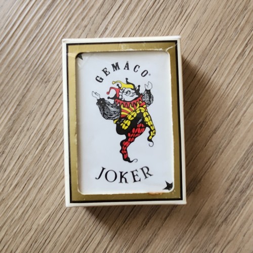 Gemaco Playing Cards Plastic Coated Printed In USA Missing 1 Card READ ...