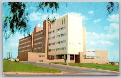 Vintage Mercy Hospital Laredo Texas Postcard Color Photo Don Bartels ...