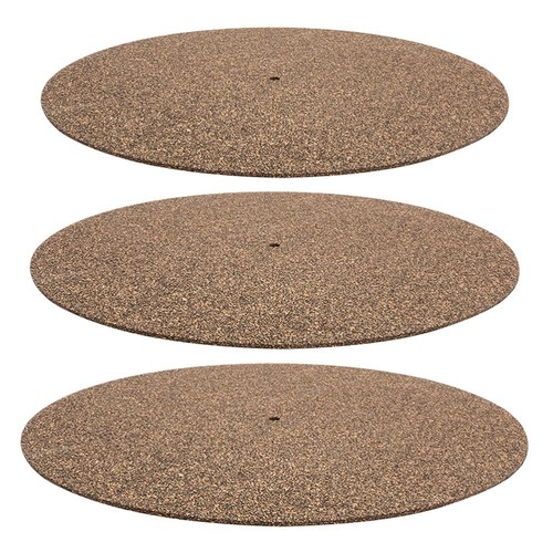 3 Pcs Cork Record Mat Durable Vinyl Records Pads Dj Slip Mats for | eBay