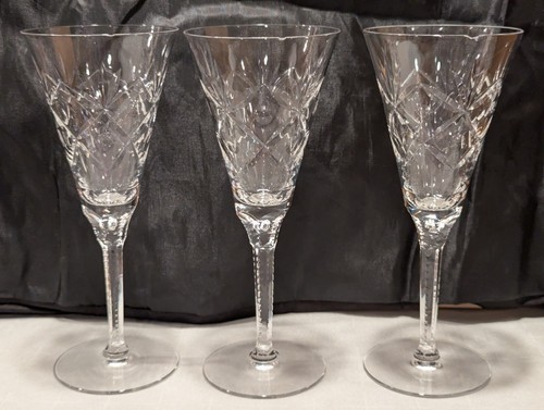Stratford by Seneca Champagne Glasses Hand-Blown Stemware 3 Preowned | eBay