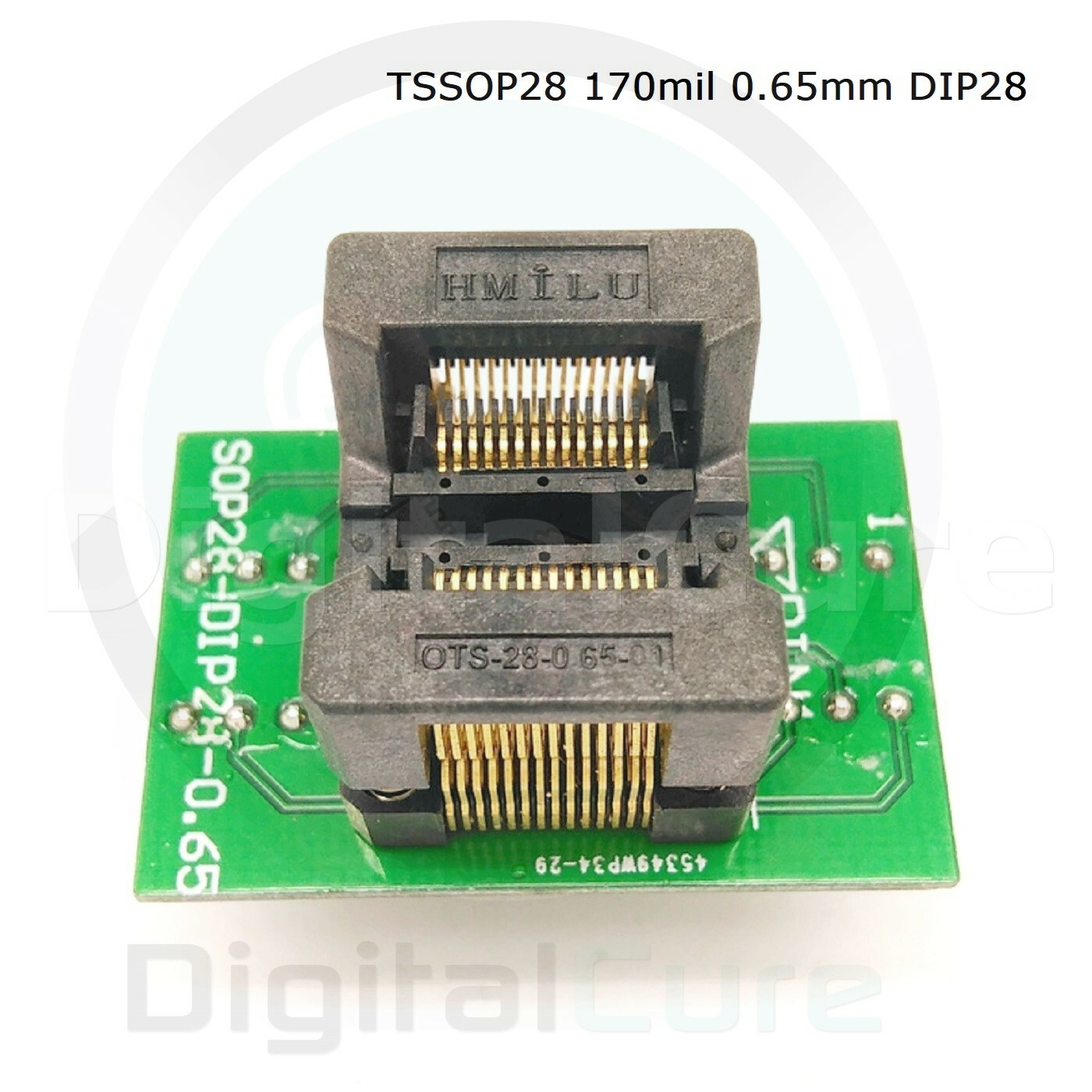 TSSOP28 SOP28 DIP28 SOP16 SOP8 DIP16 IC Socket Adapter 0.65mm 1.27mm ...