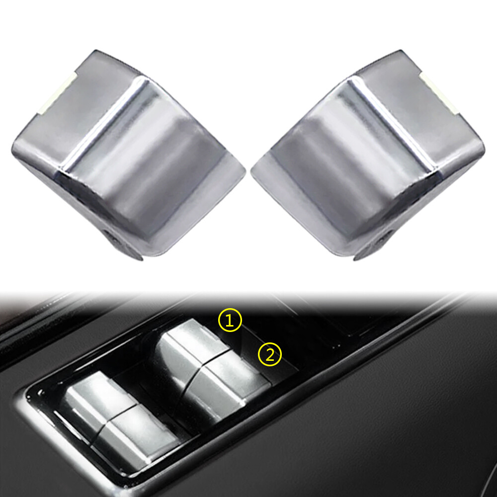 Pair Car Window Lift Button Covers LH&RH For 2018 -2022 Range Rover ...