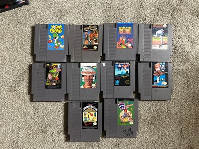 nintendo entertainment system nes game lot of 10 all tested | eBay