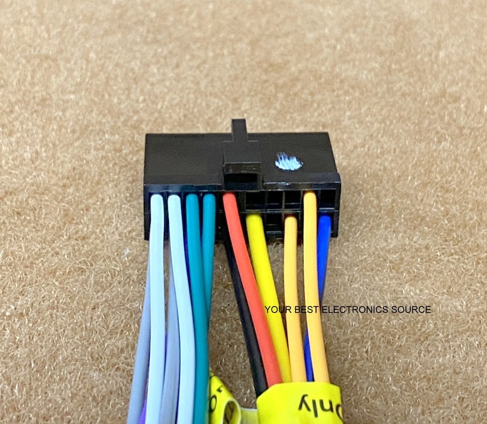NEW Dual/Jensen Replacement 20-Pin Wiring Harness for XVM276BT XVM286BT ...