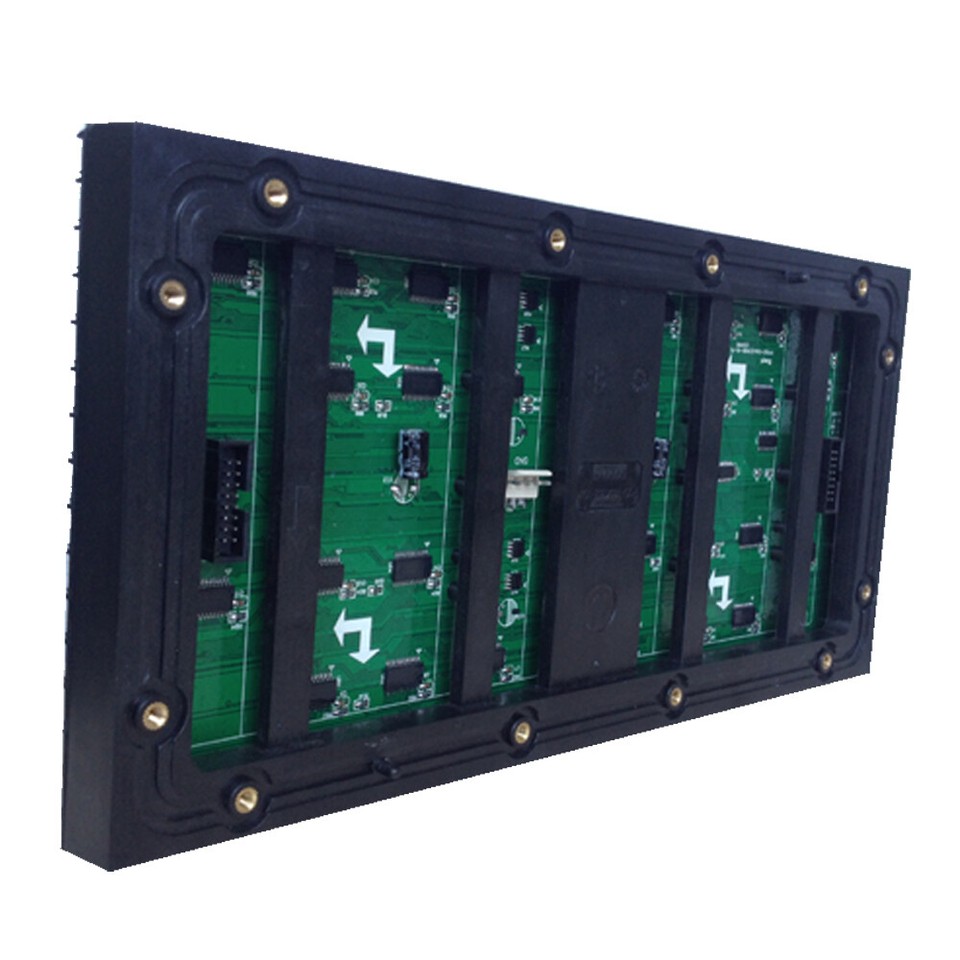 80pcs Outdoor LED Display P10 Medium 32x16 RGB LED Matrix Panel 12.6" x ...