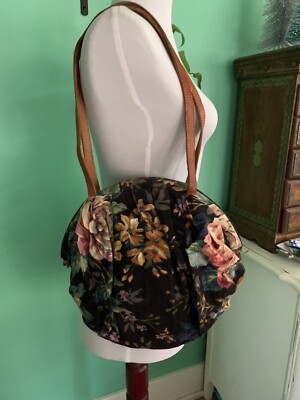 Vintage Richmark 80s Purse Handbag Shoulder Flowers | eBay