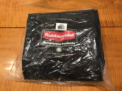 New Rubbermaid Commercial Cart Bag 1966889 Mesh Open Side Load ...