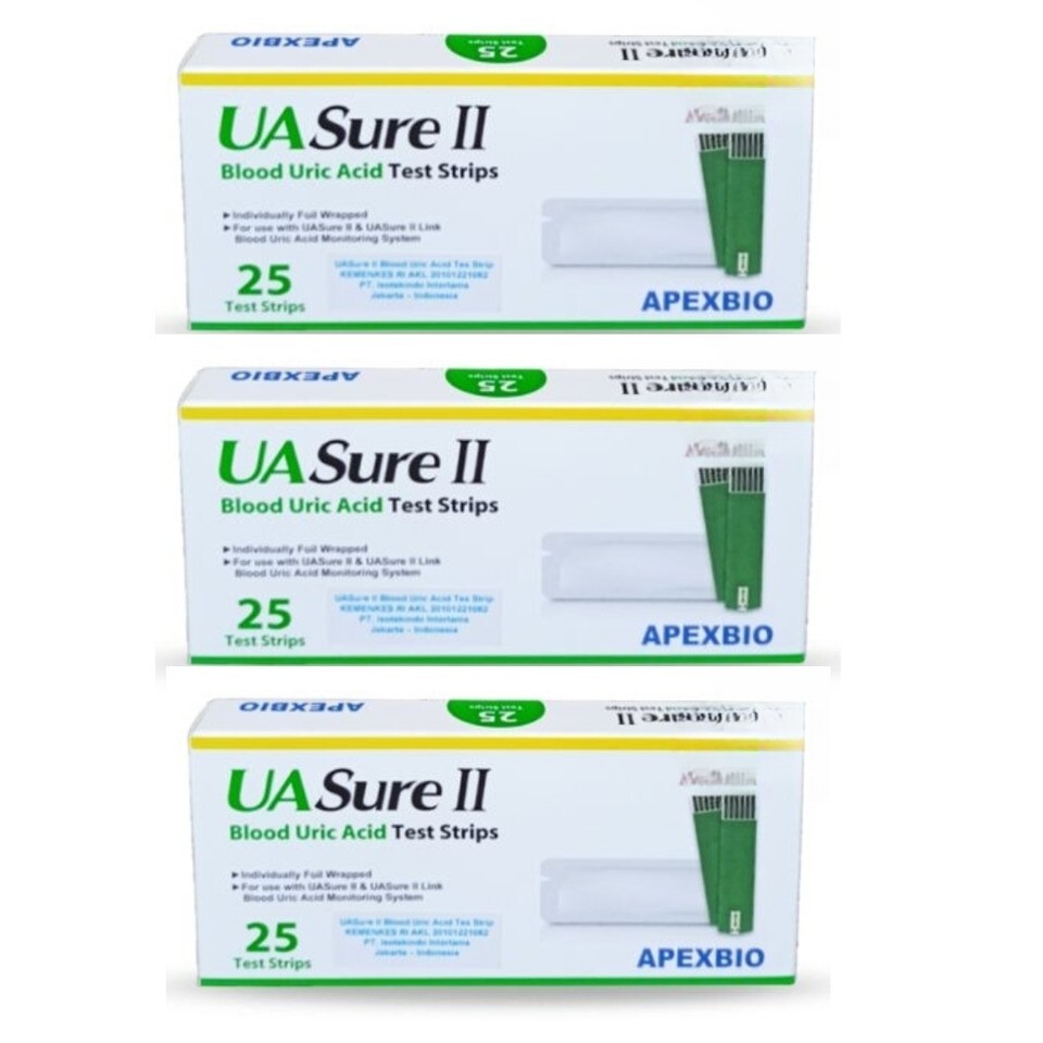 UASure II Uric Acid Test Strips. UA Sure. Box of 25 Original | eBay