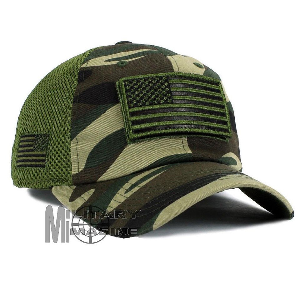 Tactical Operator Military cap USA American Flag hat Detachable Patch ...