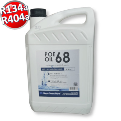 OLIO LUBRIFICANTE PER COMPRESSORE POE 68 TANICA DA 5 LITRI | eBay