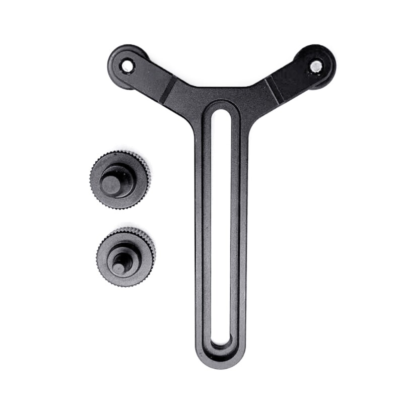 Y Bracket with Double Wheel Quick Release Lens Support with 4inch Screw ...