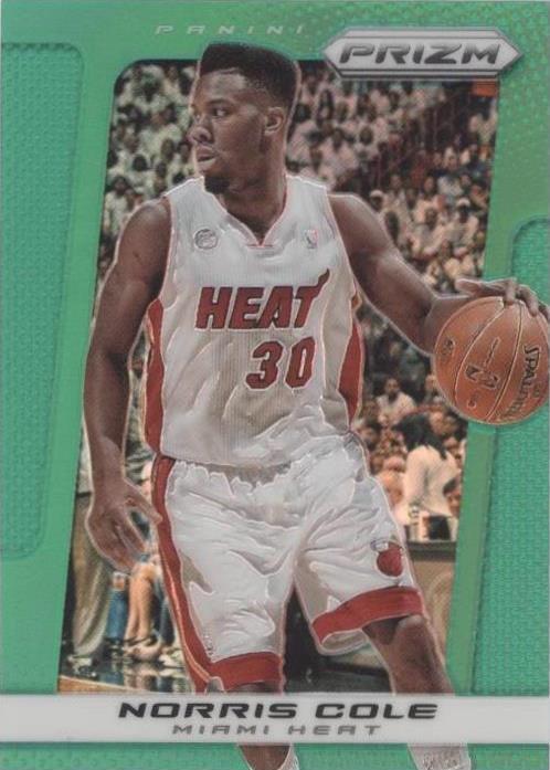 2013-14 Panini Prizm - Norris Cole #86 Green Prizm for sale online | eBay