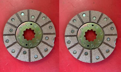 Set of 2 Brake Disc For Case / International 364 384 434 444 tractors ...