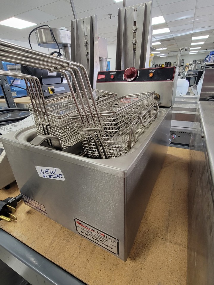 Cecilware EL25 - Fryer, electric, countertop, full pot, 15 lbs capacity ...