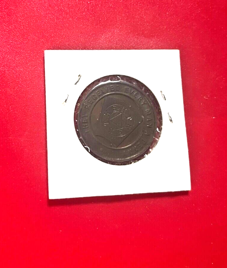 LISBURN 1921 ROYAL ARCH CHAPTER #489 MASONIC TOKEN NORTHERN IRELAND | eBay