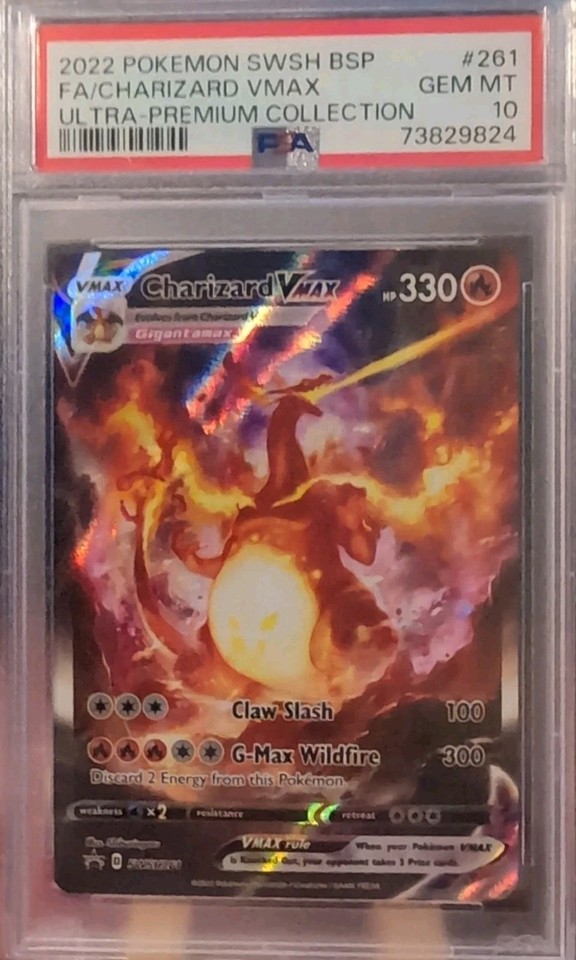 PSA 10 Charizard UPC Promo V VSTAR VMAX SWSH260 SWSH261 SWSH262 Set | eBay