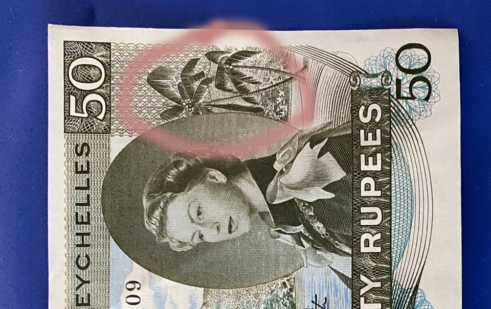 SEYCHELLES 50 Rupees Banknote 1st Aug 1973 'Sex' Note in Stunning ...