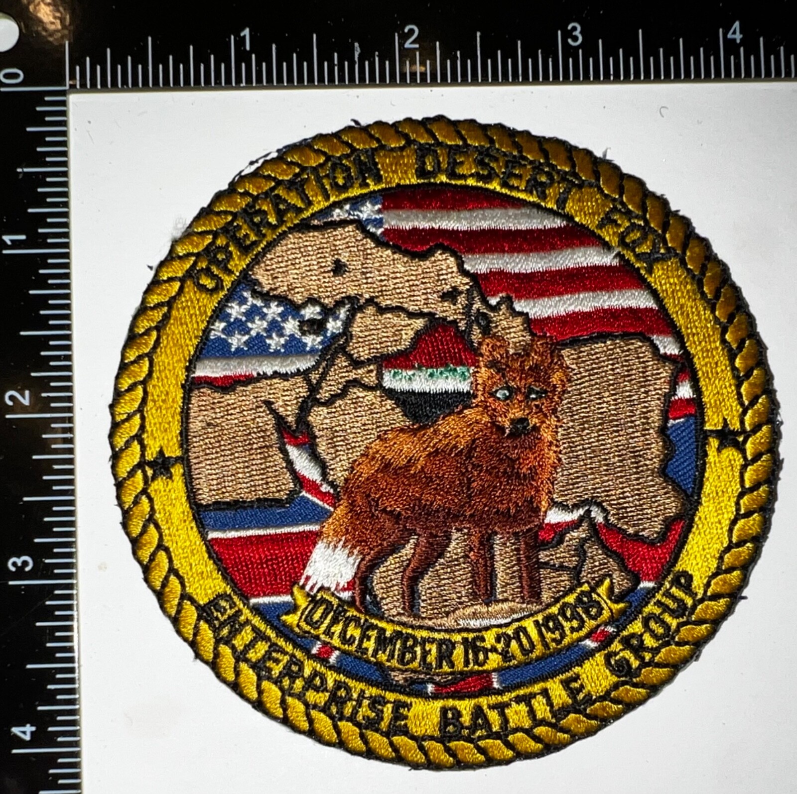USN US Navy Operation Desert Fox Enterprise Battle Group December 1998 ...