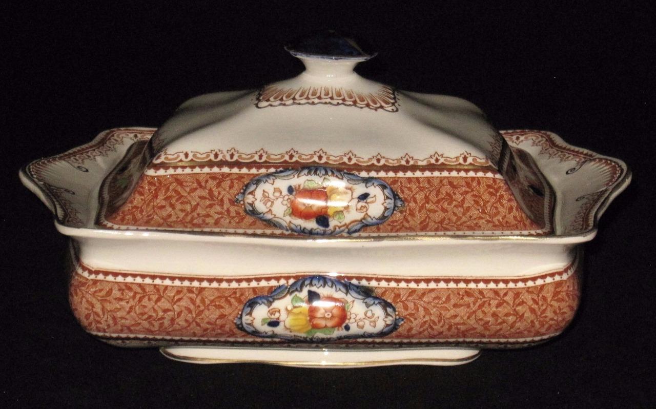 S. Hancock & Sons, Corona Ware, England, 1912-37, LAUREL, Covered ...